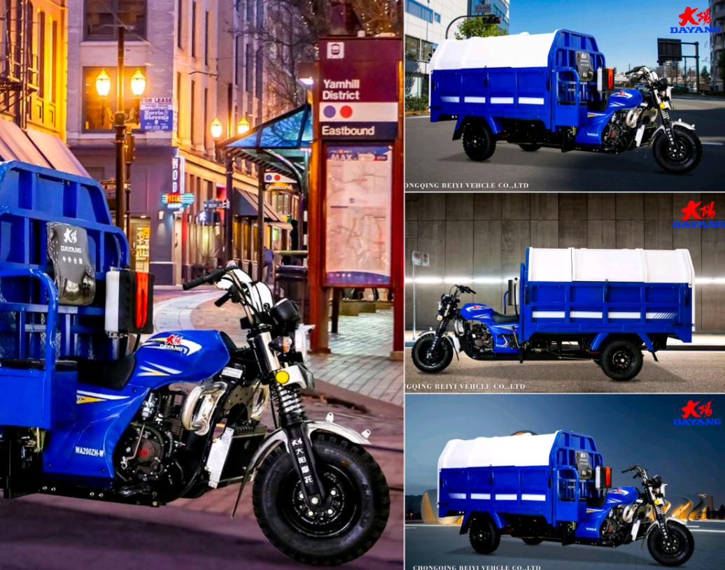 China Customized Three Wheeled Bucket Garbage Truck Suppliers ...